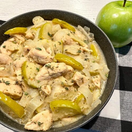 The Best Apple Chicken Skillet - Happy Honey Kitchen