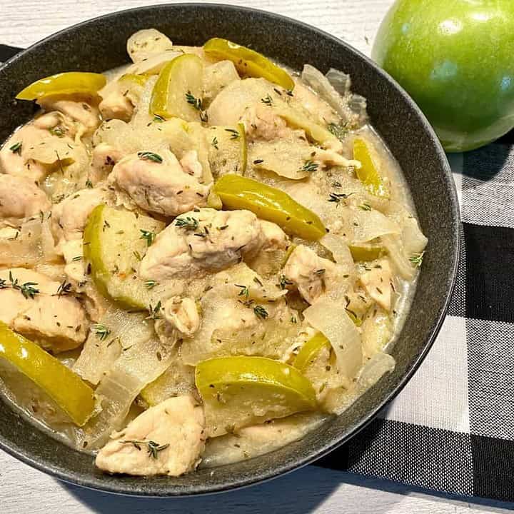 The Best Apple Chicken Skillet - Happy Honey Kitchen