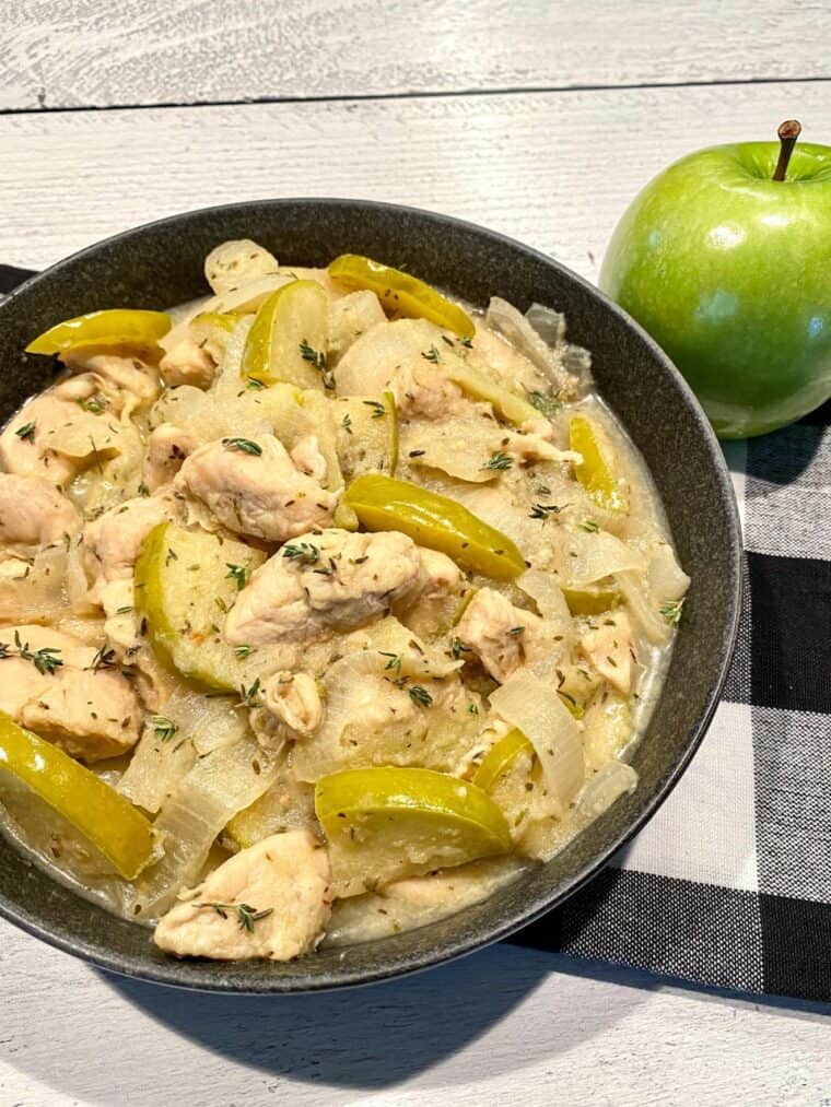 The Best Apple Chicken Skillet - Happy Honey Kitchen