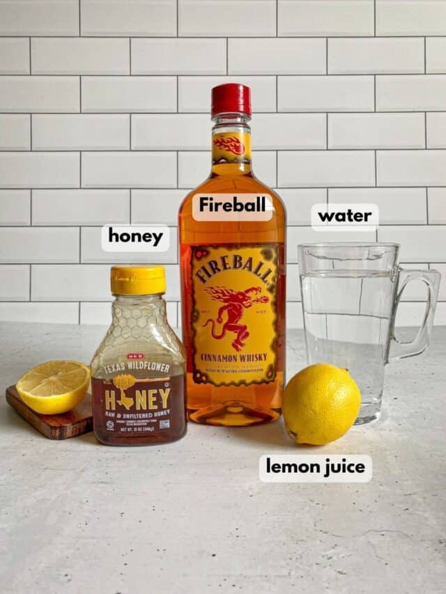 Fireball Hot Toddy - Happy Honey Kitchen