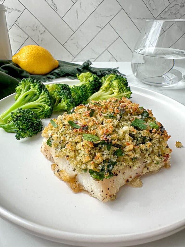 Baked Panko Crusted Cod - Happy Honey Kitchen