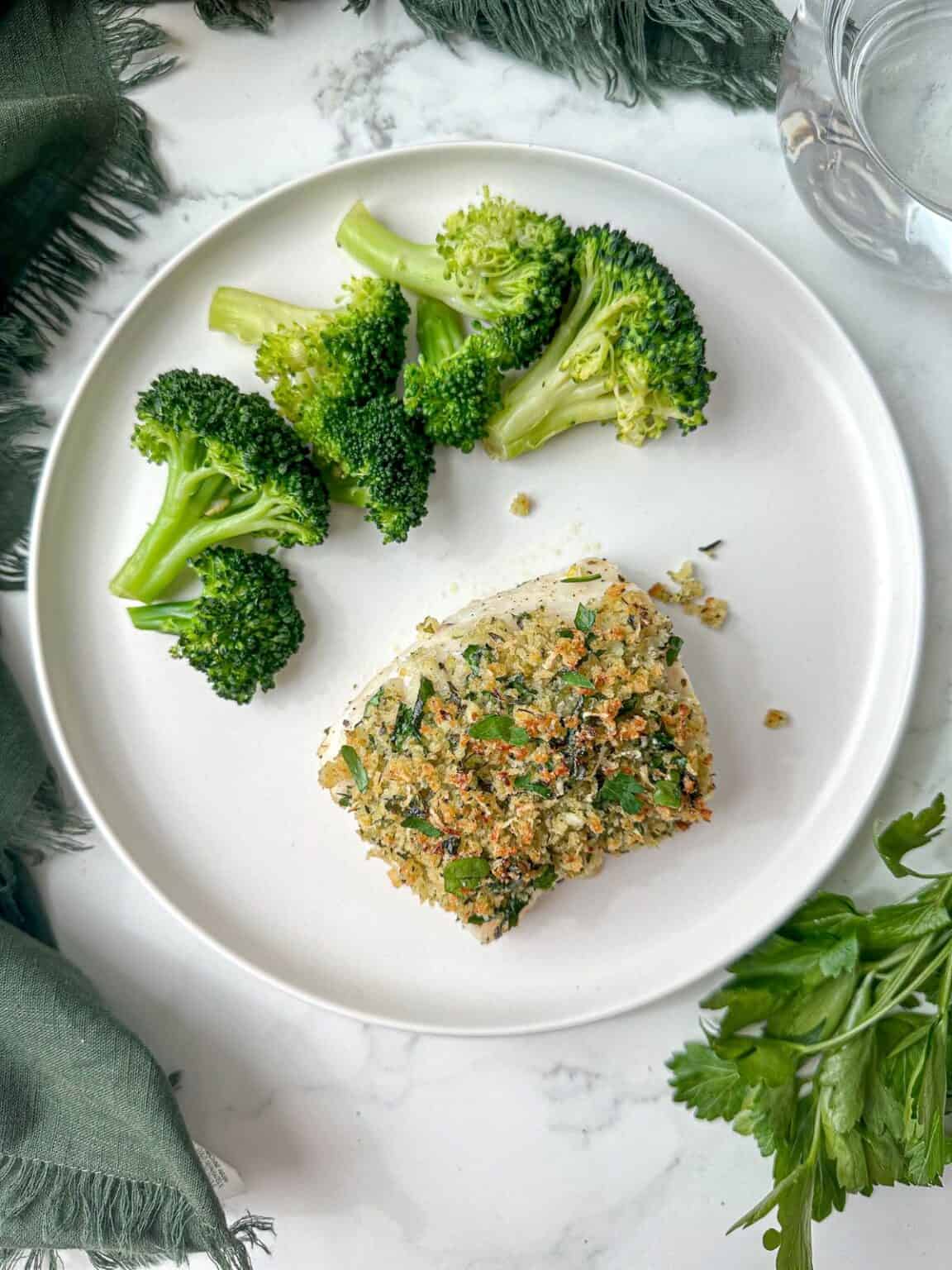 Baked Panko Crusted Cod - Happy Honey Kitchen