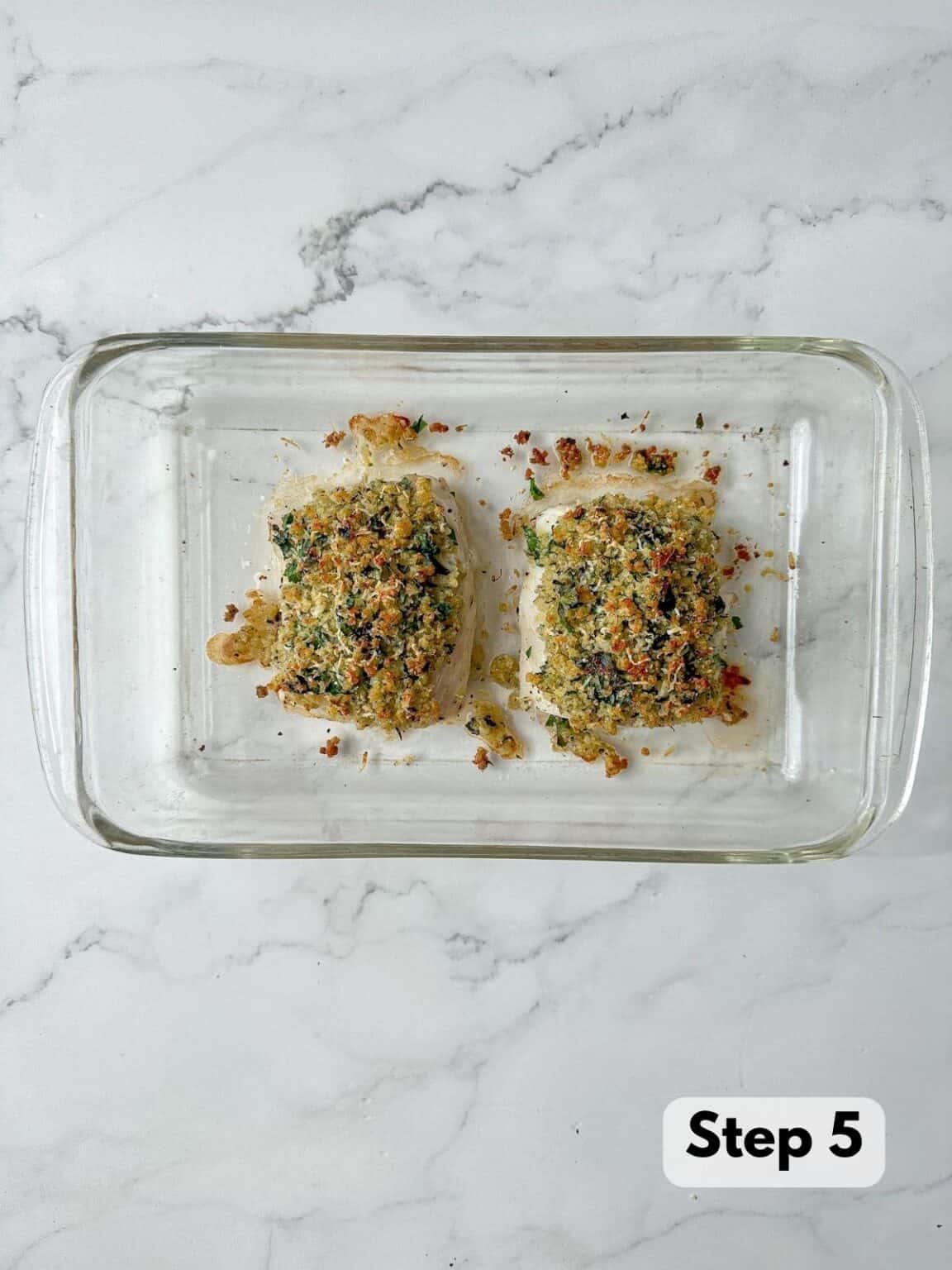 Baked Panko Crusted Cod - Happy Honey Kitchen
