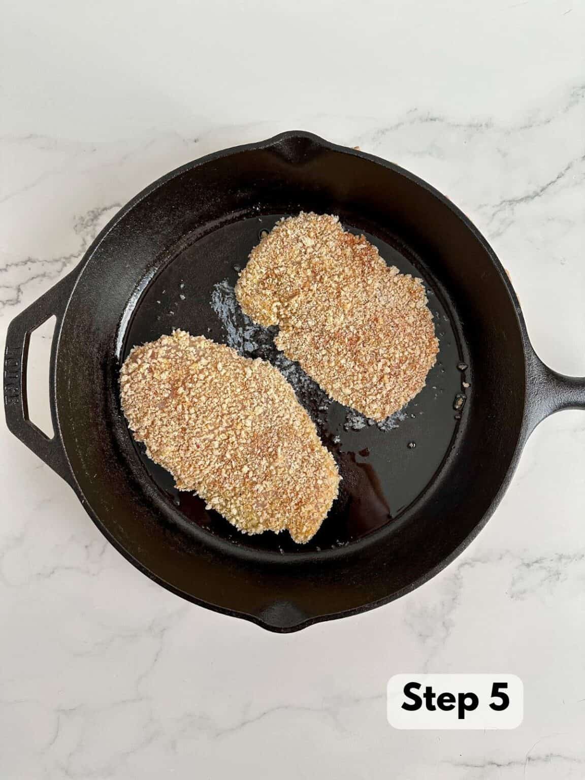 Pan Fried Panko Crusted Chicken - Happy Honey Kitchen