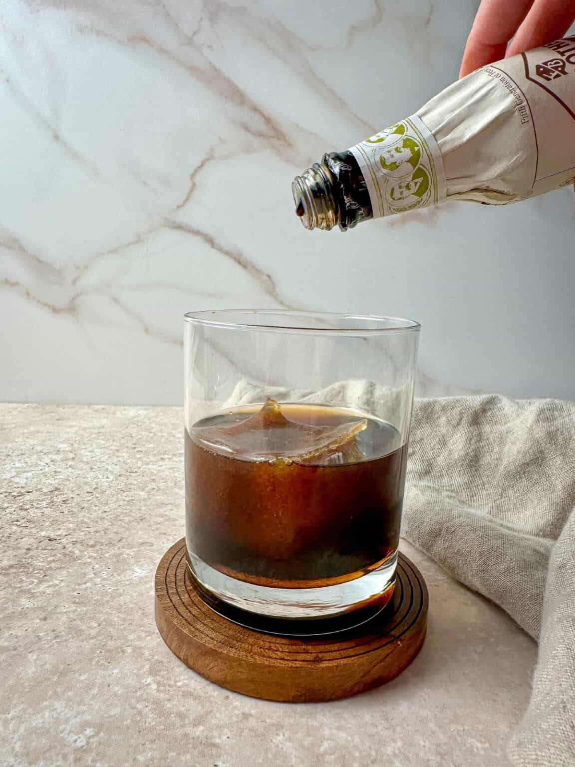 Coffee Old Fashioned (Bourbon Coffee Cocktail) - Happy Honey Kitchen