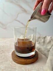Coffee Old Fashioned (Bourbon Coffee Cocktail) - Happy Honey Kitchen