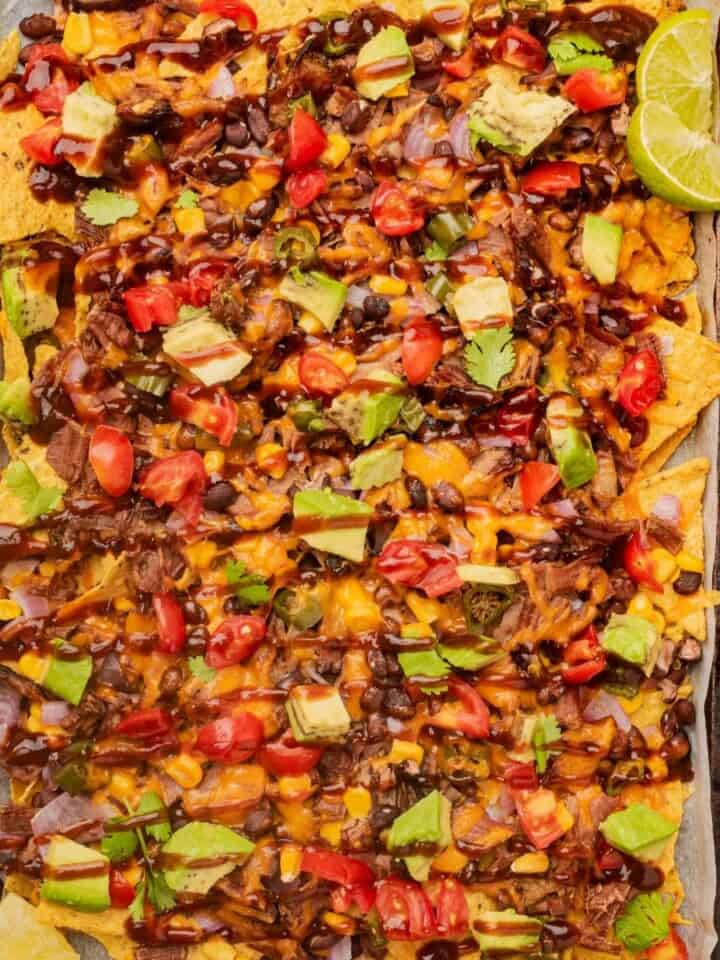 Italian Nachos - Happy Honey Kitchen